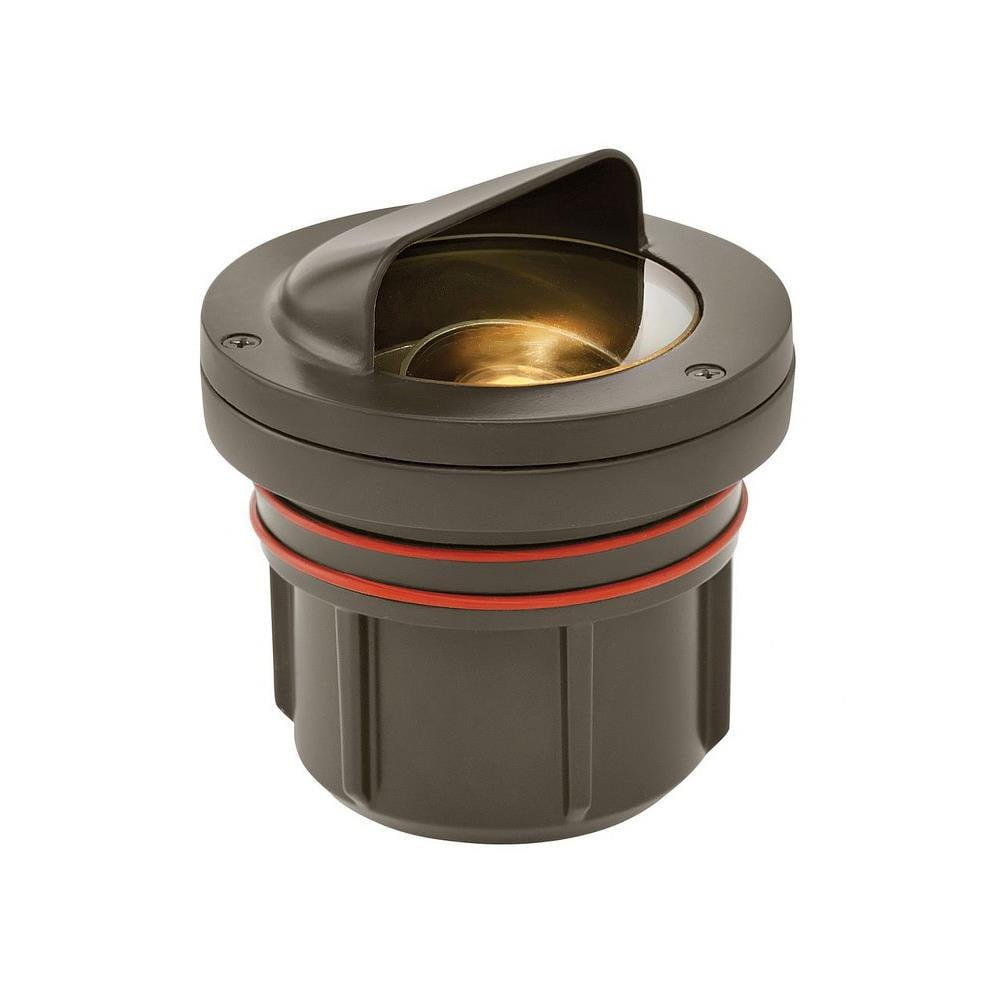 9W 1 Led Shielded Well Light in Traditional-5 inches Tall and 4.5 ...