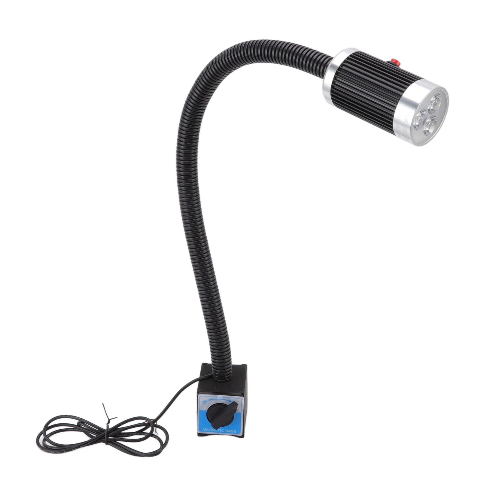 9W 24V Magnetic Base LED Work Light, Flexible Gooseneck, Rustproof ...