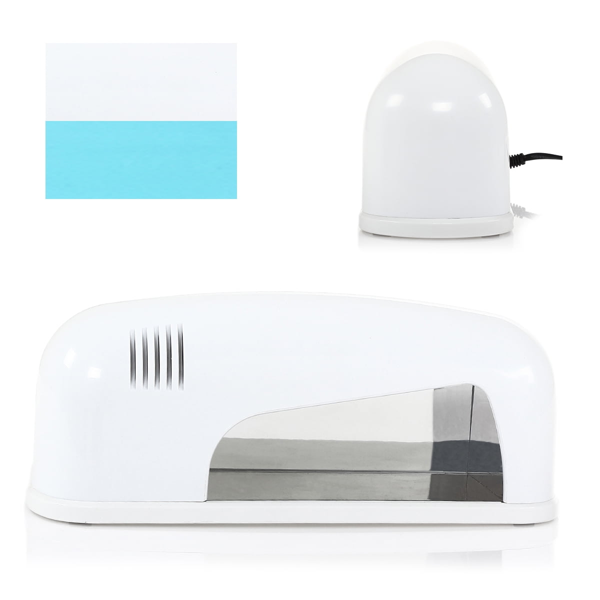9W Art Acrylic UV Nail Lamp Curing Light Gel Polish Dryer Spa Kit 110V ...