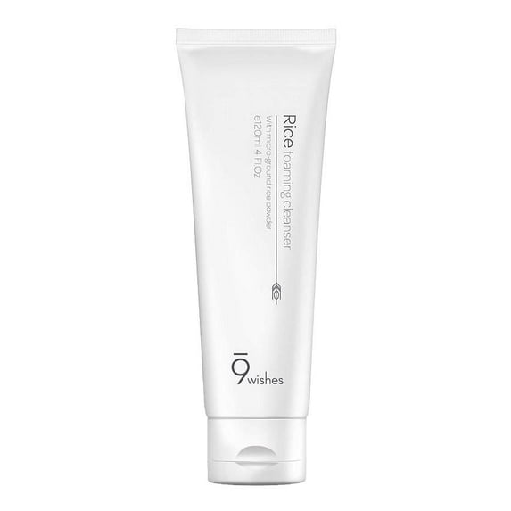 9Wishes Gentle Rice Foaming Facial Cleanser - Water Cleansing Face Wash ...