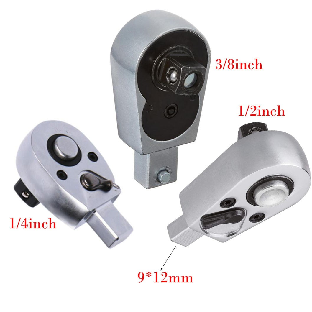 9X12mm Open Ratchets Torques Wrenches Insert Ratchets Head Tool Quick ...