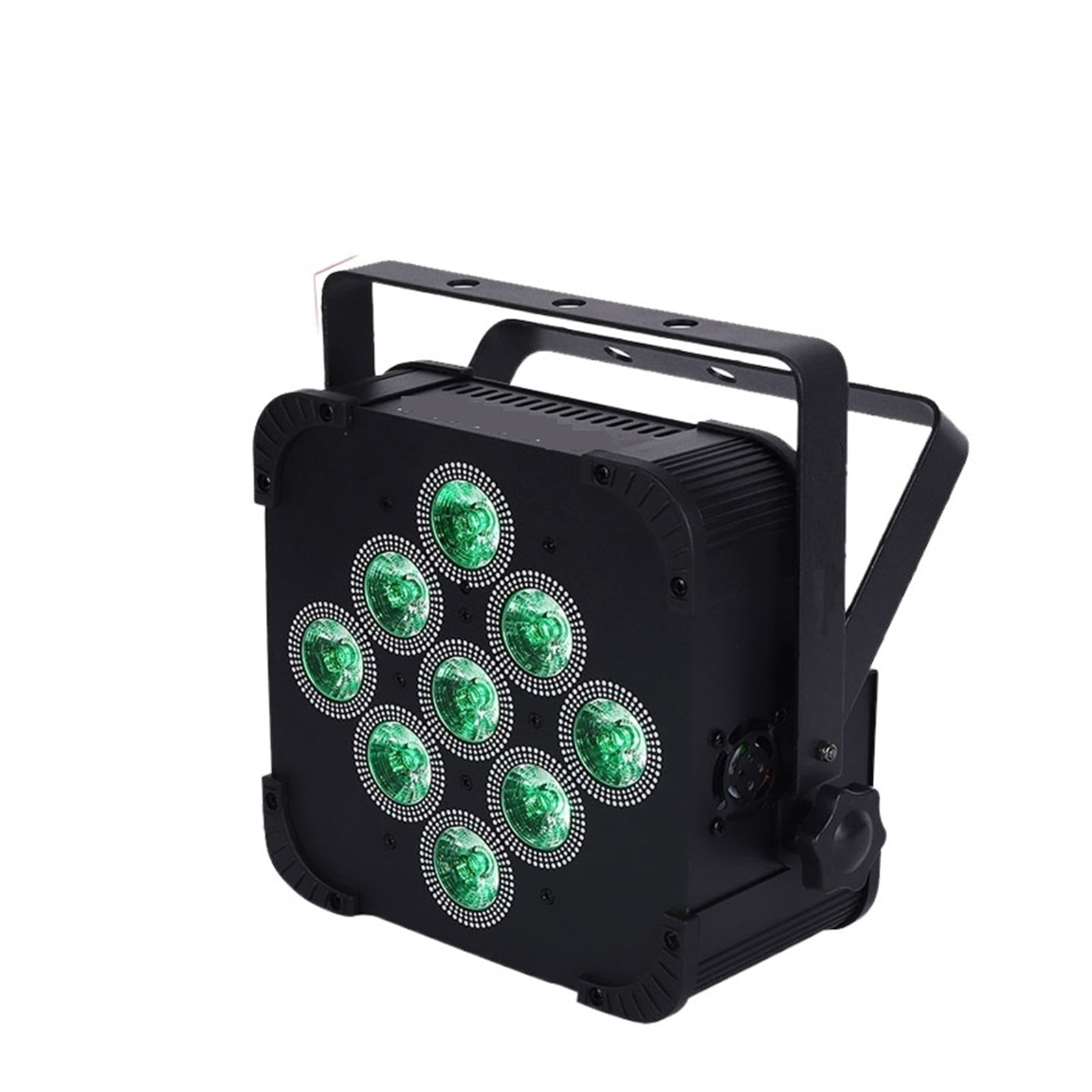 9X18W RGBAW UV Battery Powered LED Flat Par Light LED Slim Par Can DJ ...