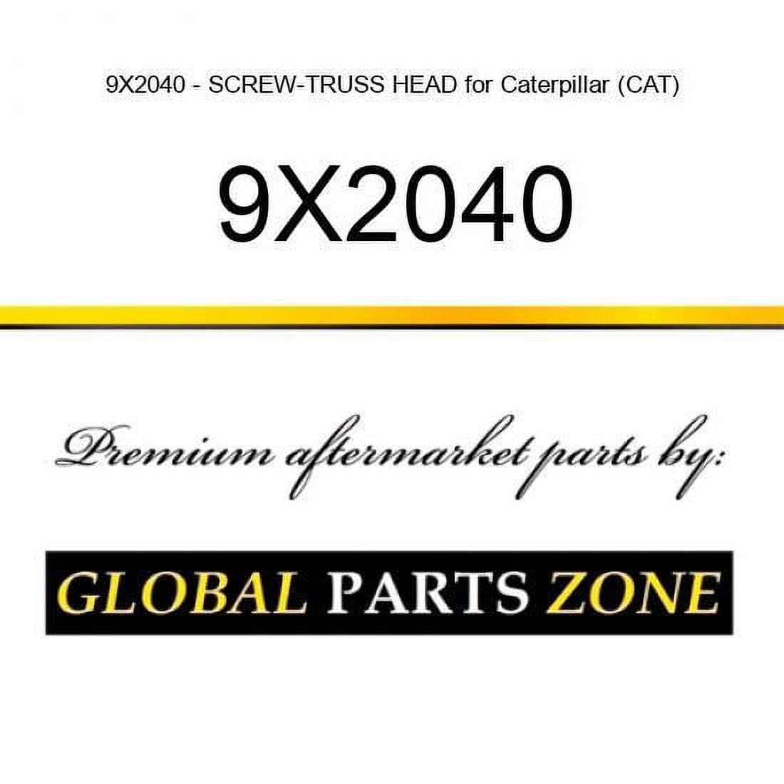 9X2040 - SCREW-TRUSS HEAD for Caterpillar (CAT) - Walmart.com