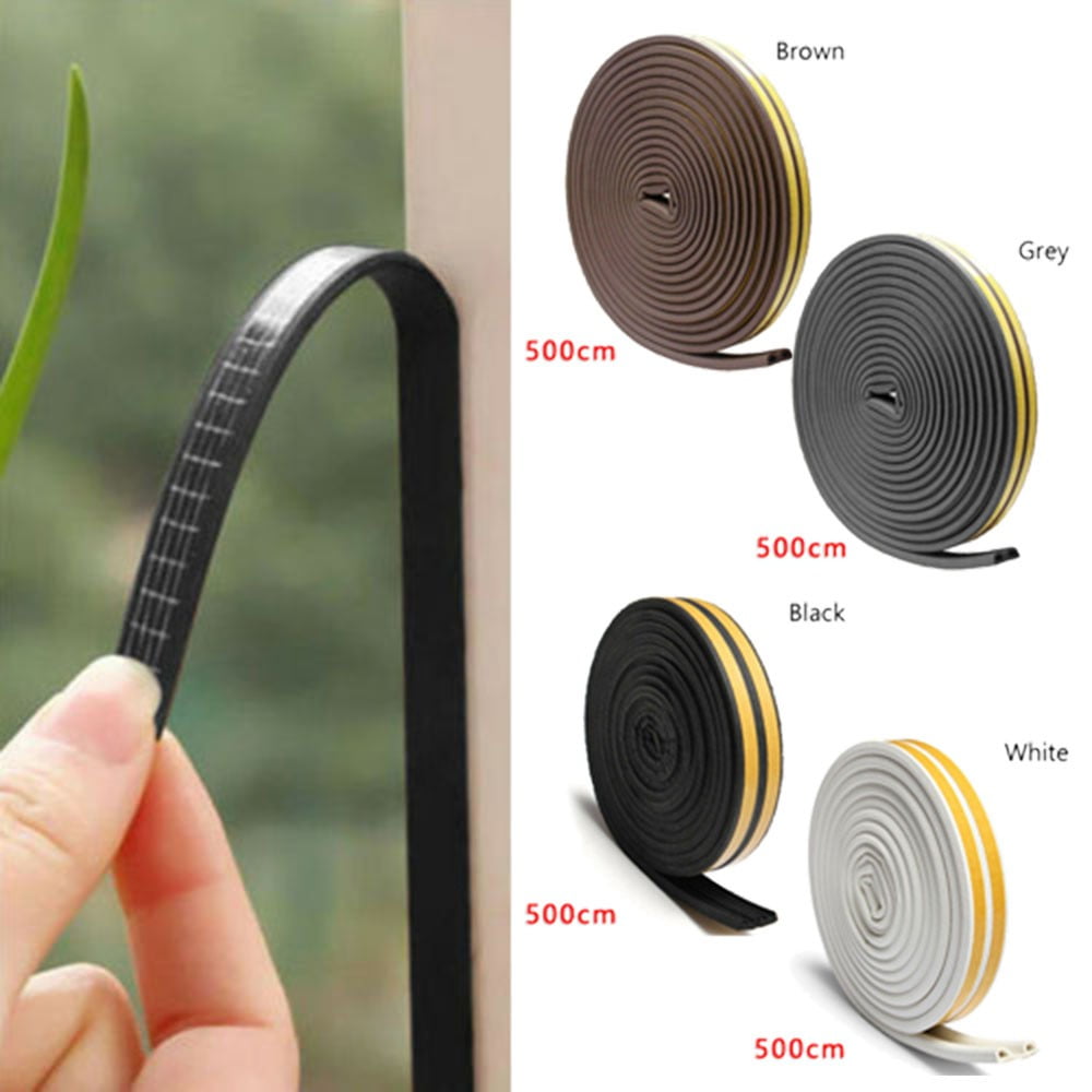 9X6mm Self-adhesive Door Window Sealing Strip Casement Cabinet Door ...