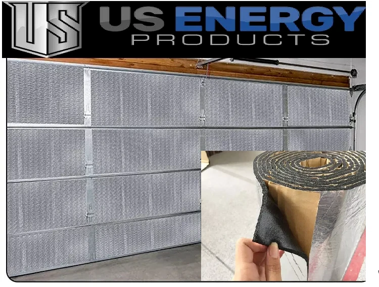 9X8 GARAGE DOOR REFLECTIVE INSULATION KIT: STICKY BACK 10 PIECES OF ...
