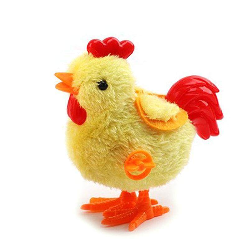 9cm/3.5in Charm Wind-up Toy Plush Clock Work Toys Party Favors for Kids ...