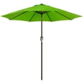 9ft Outdoor Patio Umbrella with Tilt Crank, Market Style Yard Umbrella ...