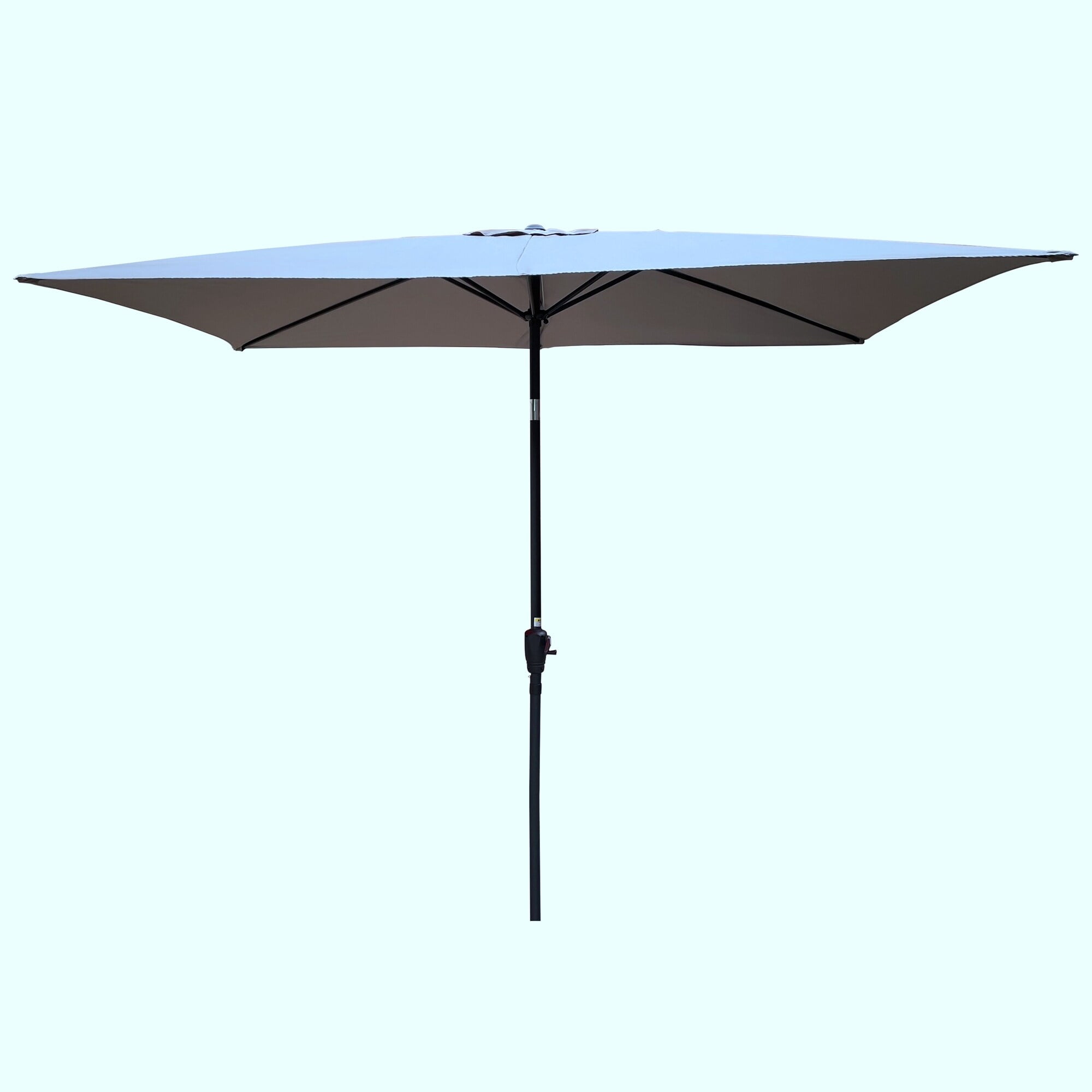 9ft Patio Umbrella Outdoor Waterproof Umbrella with Crank and Push ...
