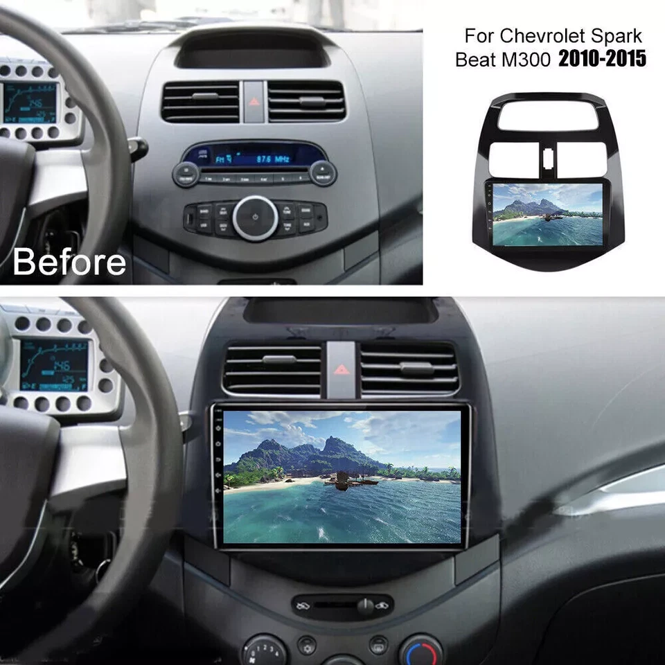 9in Android 13 Car Stereo GPS Navigation 2+32G for Chevrolet Spark 2010 ...