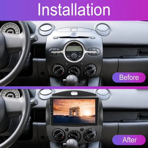 9in Android 13 Car Stereo Radio GPS Navigation Head Unit 2+32G for ...