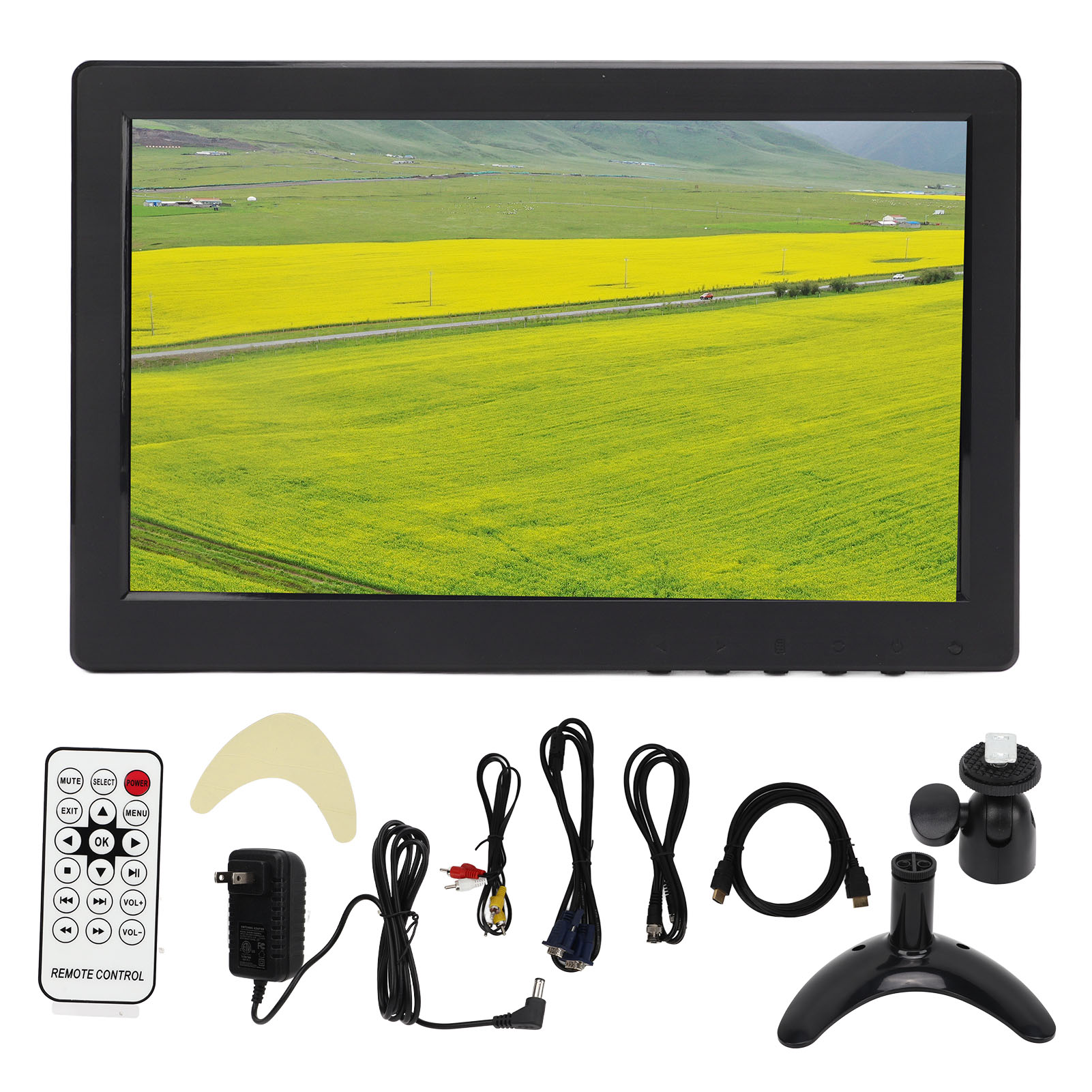 9in TFT LCD Computer Monitor with Multi Input Interface Speaker HD ...