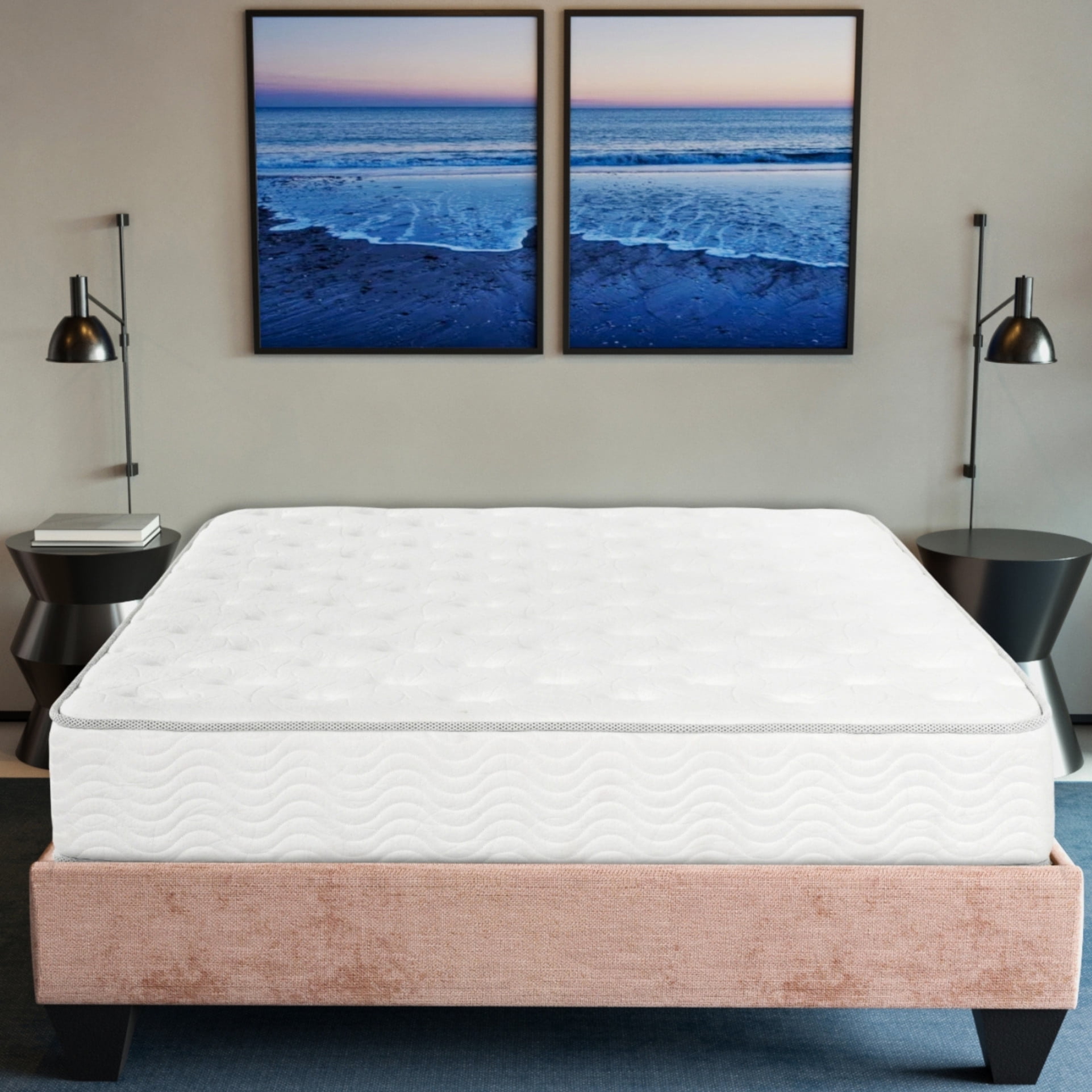 9in Twin Pocket Coil Mattress - Foam Comfort Layer. Minimized Motion ...