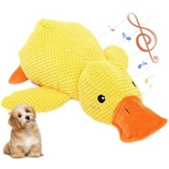 The Mellow Dog Calming Duck Stuffed Duck Dog Toy for Indoor Puppy ...