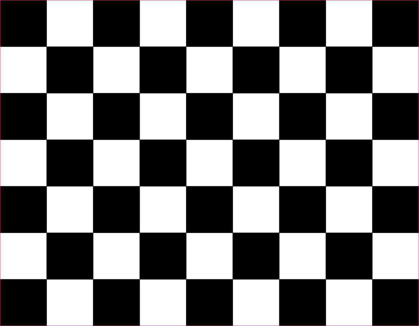 9in x 7in Black Checkered Sheet Magnet - Walmart.com