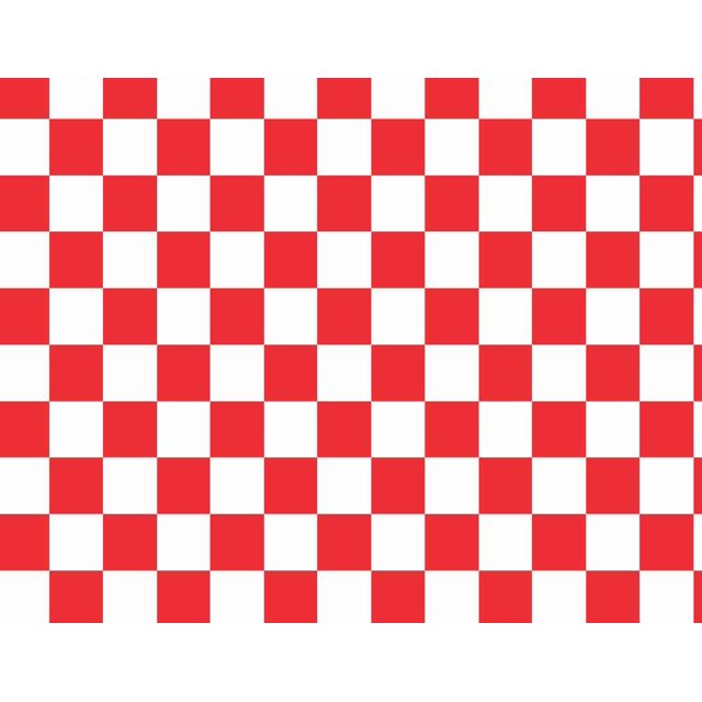9in x 7in Red Checkered Vinyl Sheet Sticker Checkerboard Decal ...