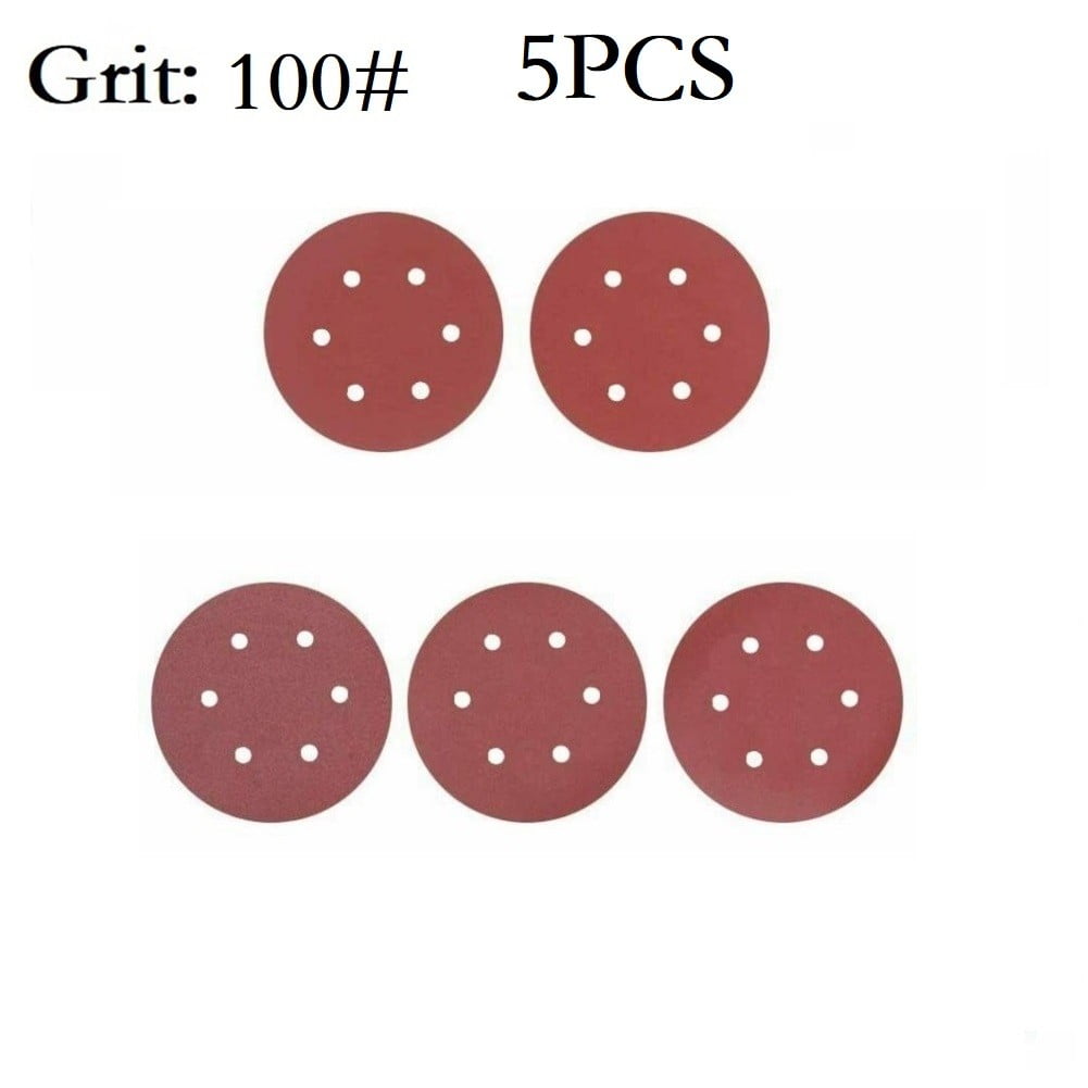 9inch Sandpaper 225mm 6 hole Sanding Paper Electric Wall Polisher ...