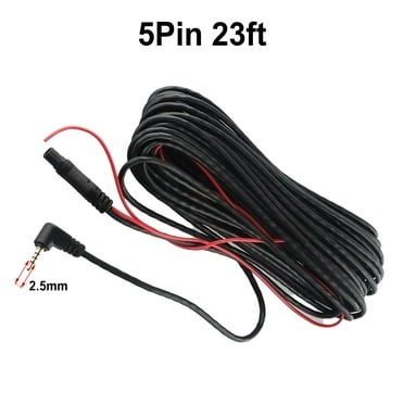 20ft Car RCA Video Extension Cable for Auto Backup Camera Monitor Rear ...