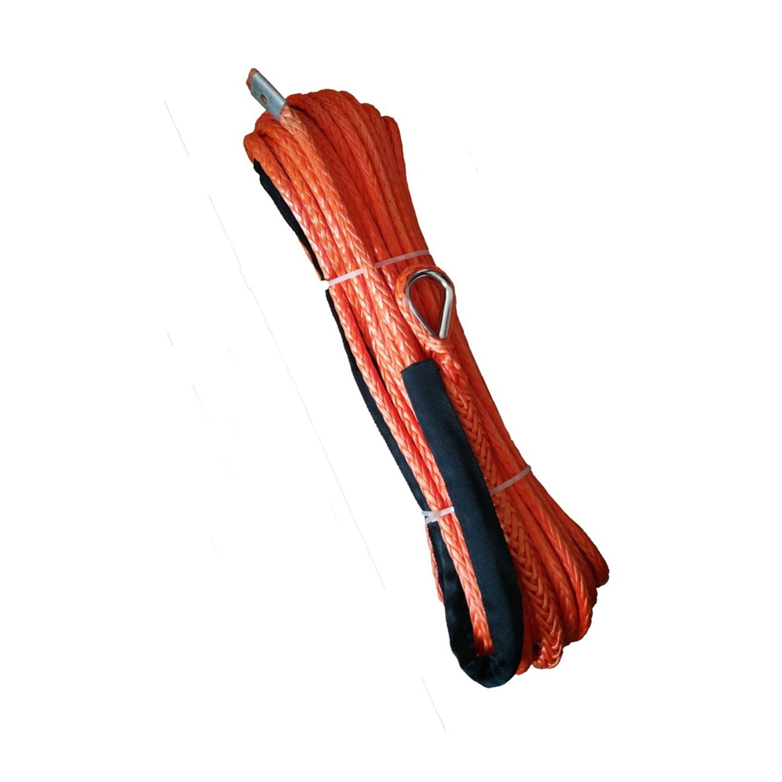 9mm * 30m 12 Strand Yellow Synthetic 4X4 ATV UTV Winch Rope With ...