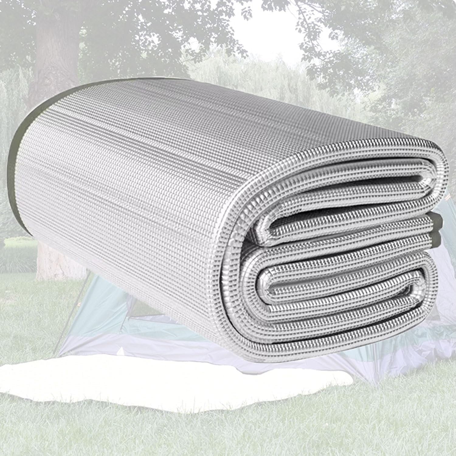 9mm Camping Mat Foam Foil Blanket for Camping Foam Pad Insulating Foil Mat Waterproof Double ...