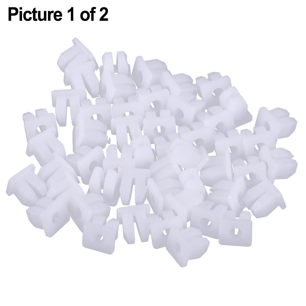 9Mm Nut Grommet Clamp Nylon Fixeding Clips For Car Lights Buckle ...