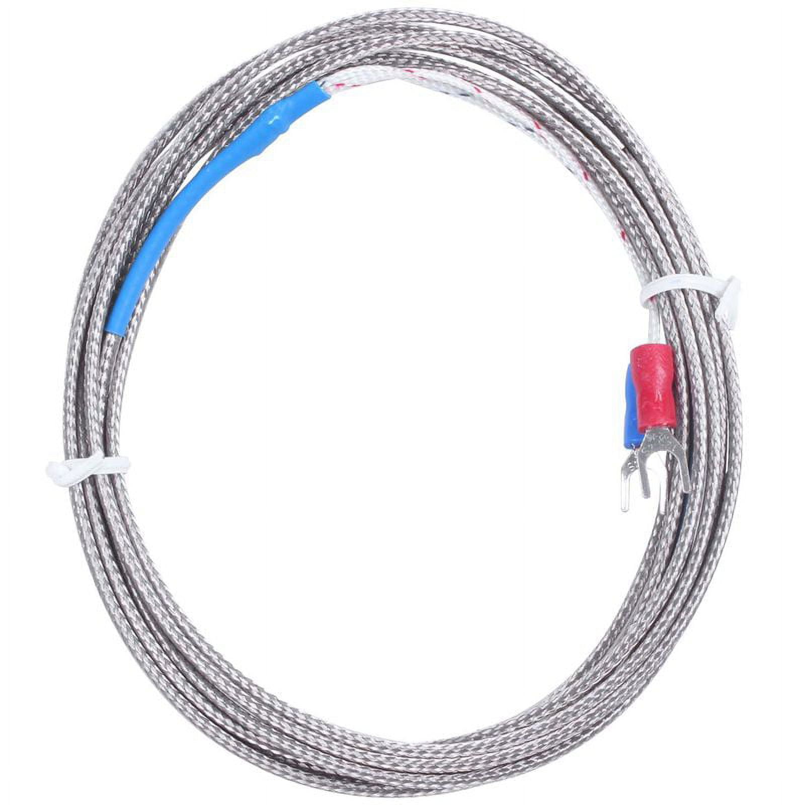 9mm x 5mm Probe Ring K Type Thermocouple Temperature Sensor 2M 6.6Ft ...