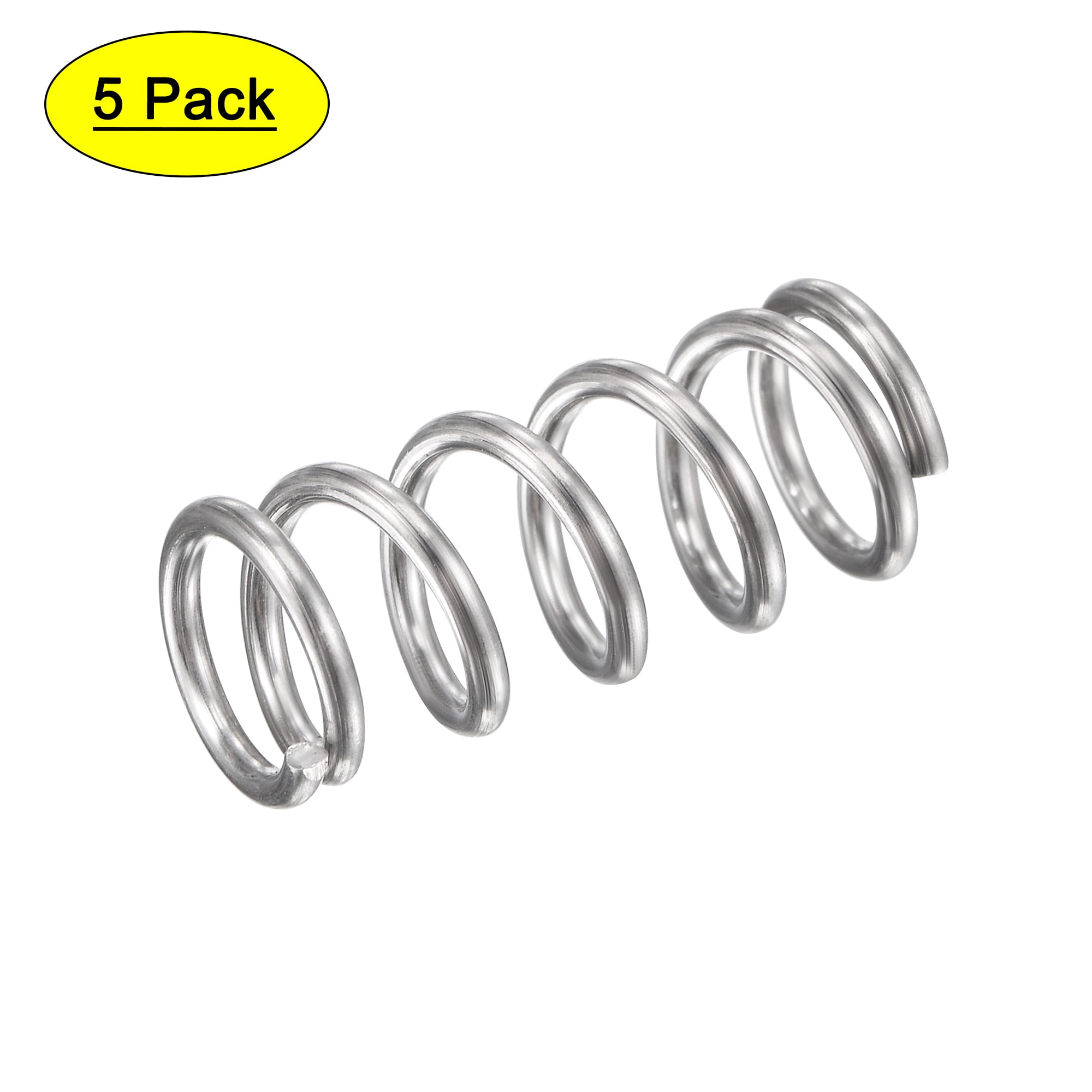 9mmx1.2mmx20mm 304 Stainless Steel Compression Spring 61.8N Load ...