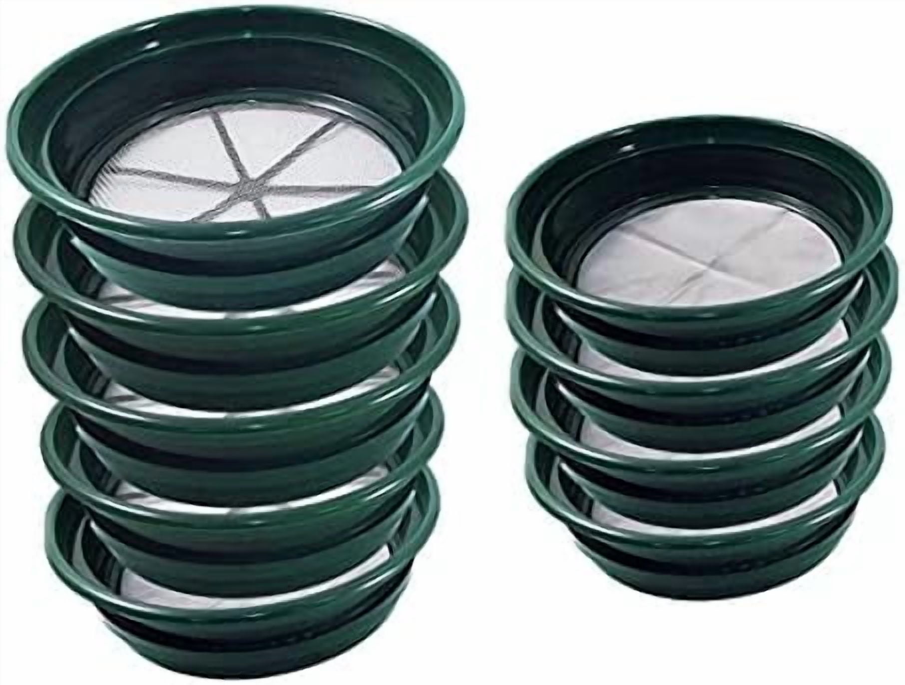 9pc Complete Gold Panning Classifier Sifter Screen Set, Fine and Coarse ...