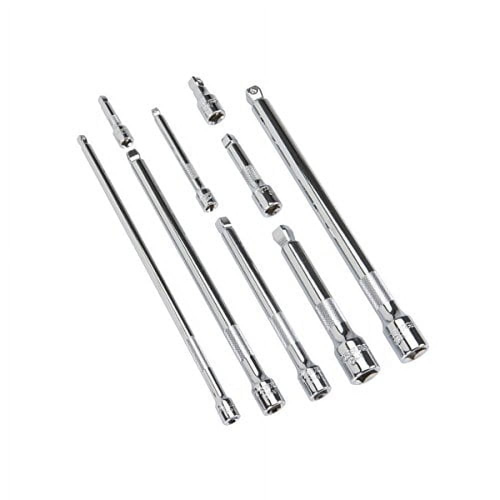 9pc Drive Car Wobble Socket Extension Bar Hand Tool Set Kit Box 1/4" 3/8" 1/2" - Walmart.com