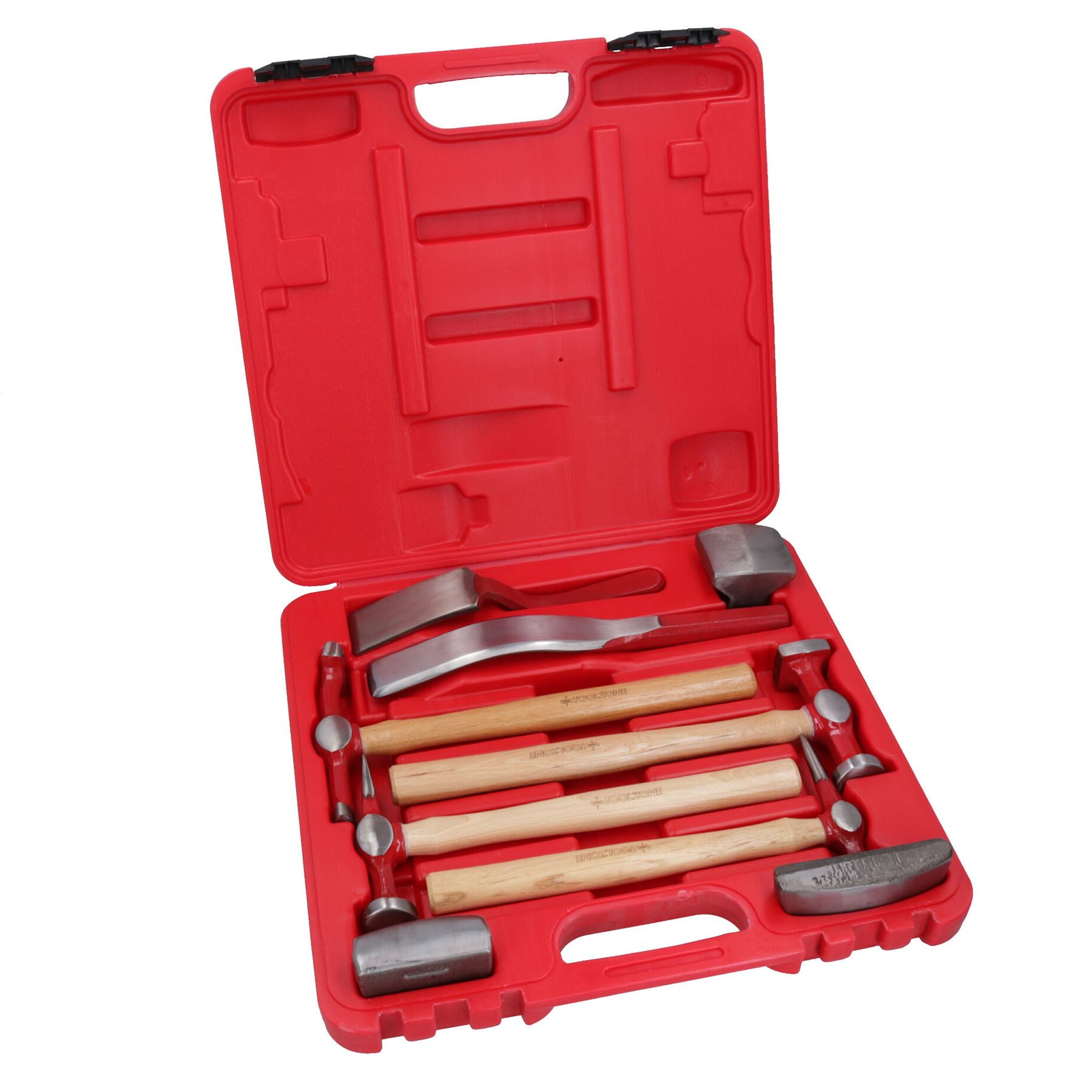 9pc Panel Beating Set Auto Body Dent Repair Kit Hickory Handle Hammers Dollies - Walmart.com