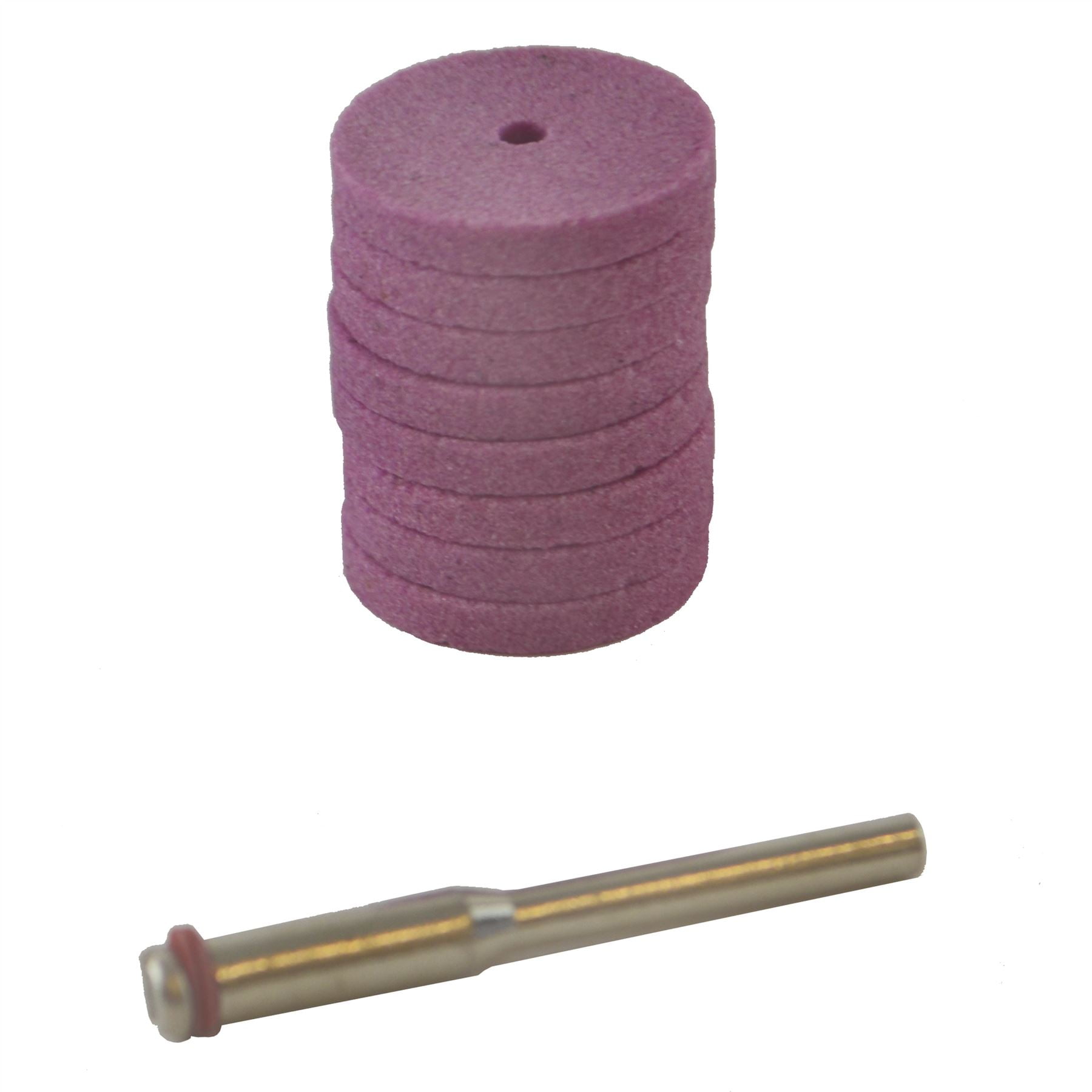 9pc Rotary Grinding Sanding De-Burring Wheel Set 20mm Wide 3.17mm ...