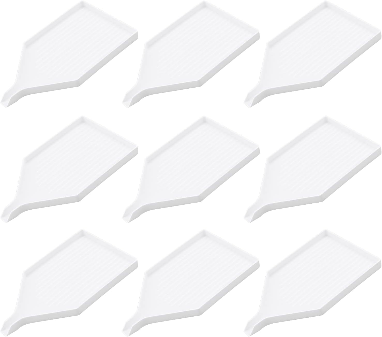 9pcs Bead Sorting Trays Diamond Rhinestone Drill Plate Tray for DIY Art ...