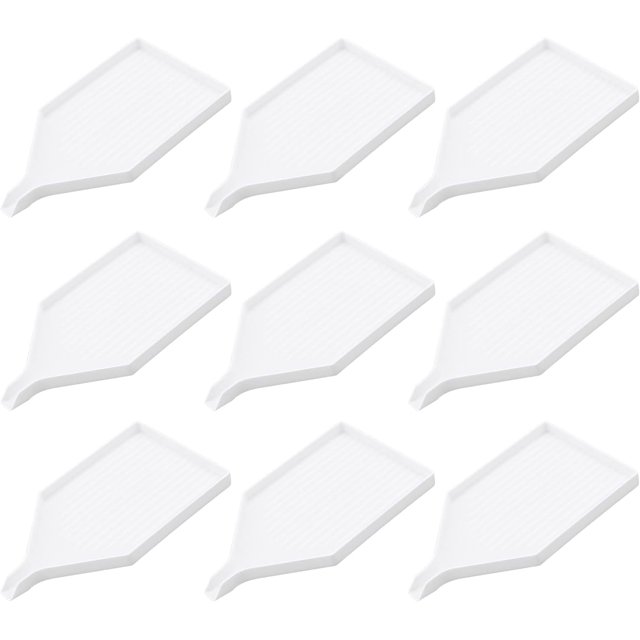 9pcs Bead Sorting Trays Diamond Rhinestone Drill Plate Tray for DIY Art ...