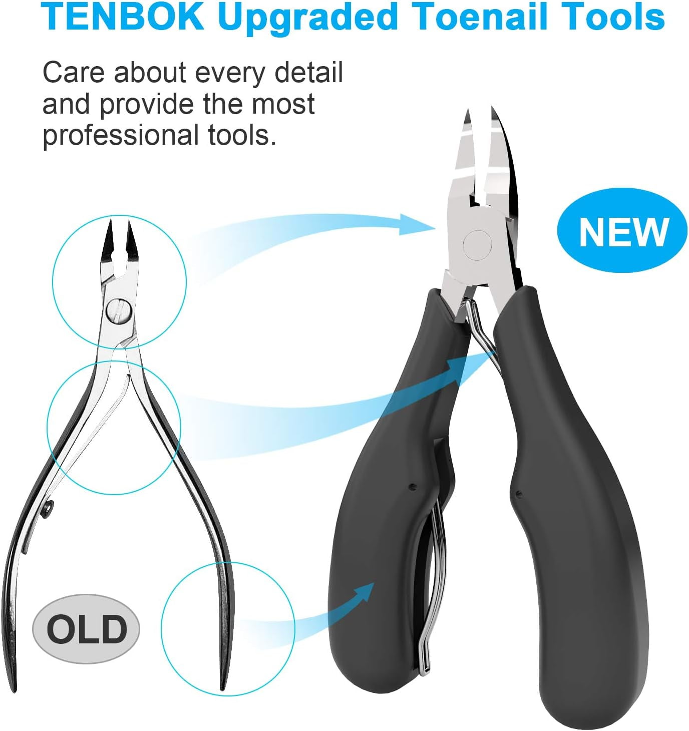 9pcs Ingrown Toenail Tools Set, Surgery Grade Ingrown Toenail Treatment ...