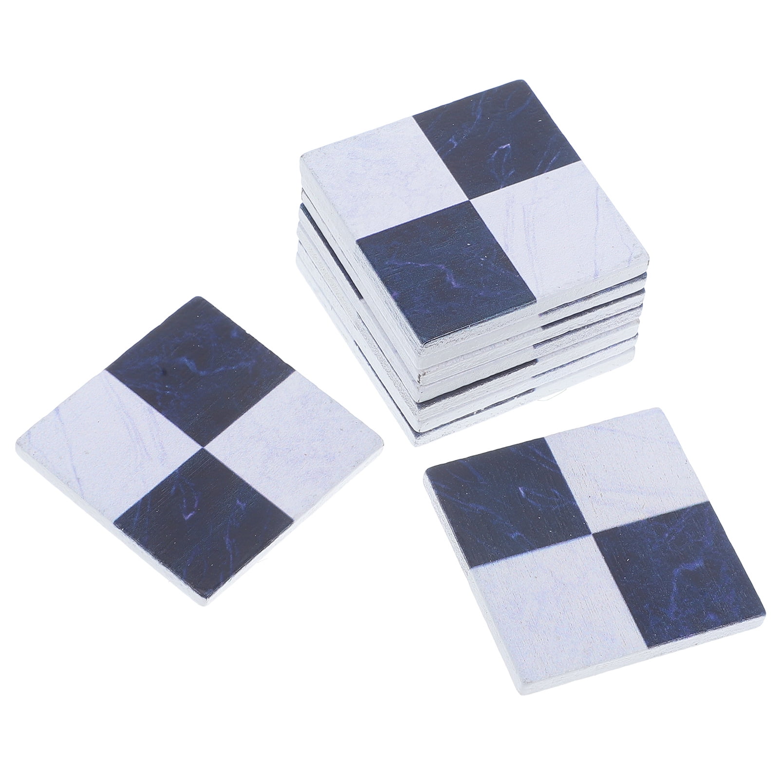 9pcs Miniature Flooring Mini Doll House Floor Boards Doll House ...