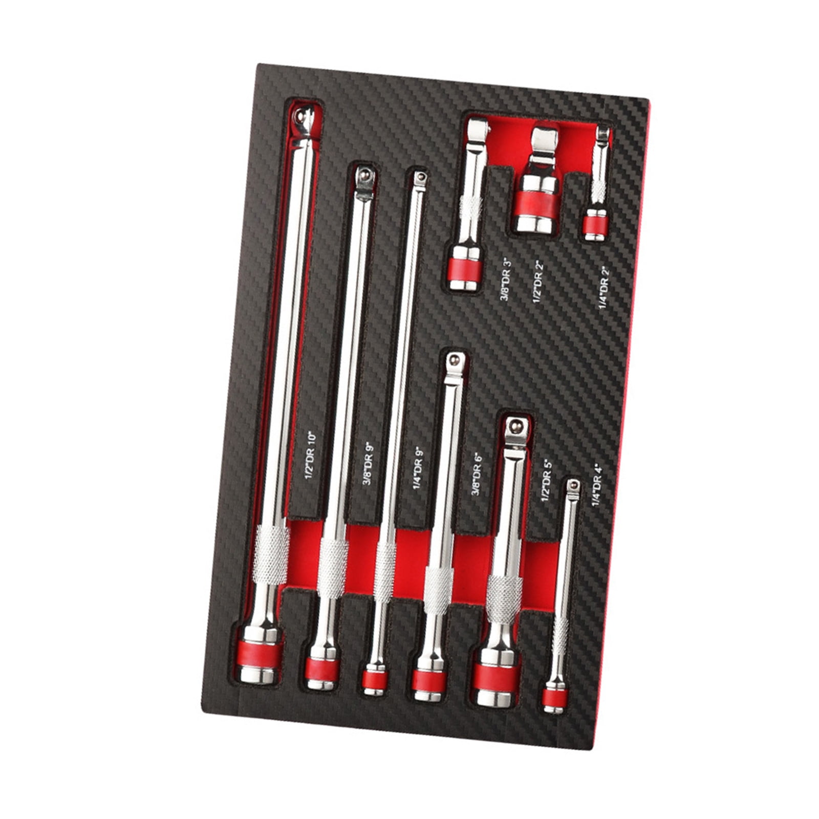 9pcs Multipurpose Swivels Head Socket Adapters Kits Spring Loaded ...