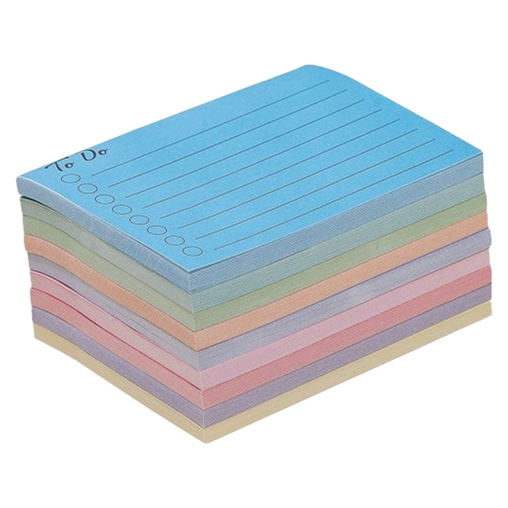 9pcs Sticking Memo Pads Check List Notepad Index Cards Scrapbook Memo ...