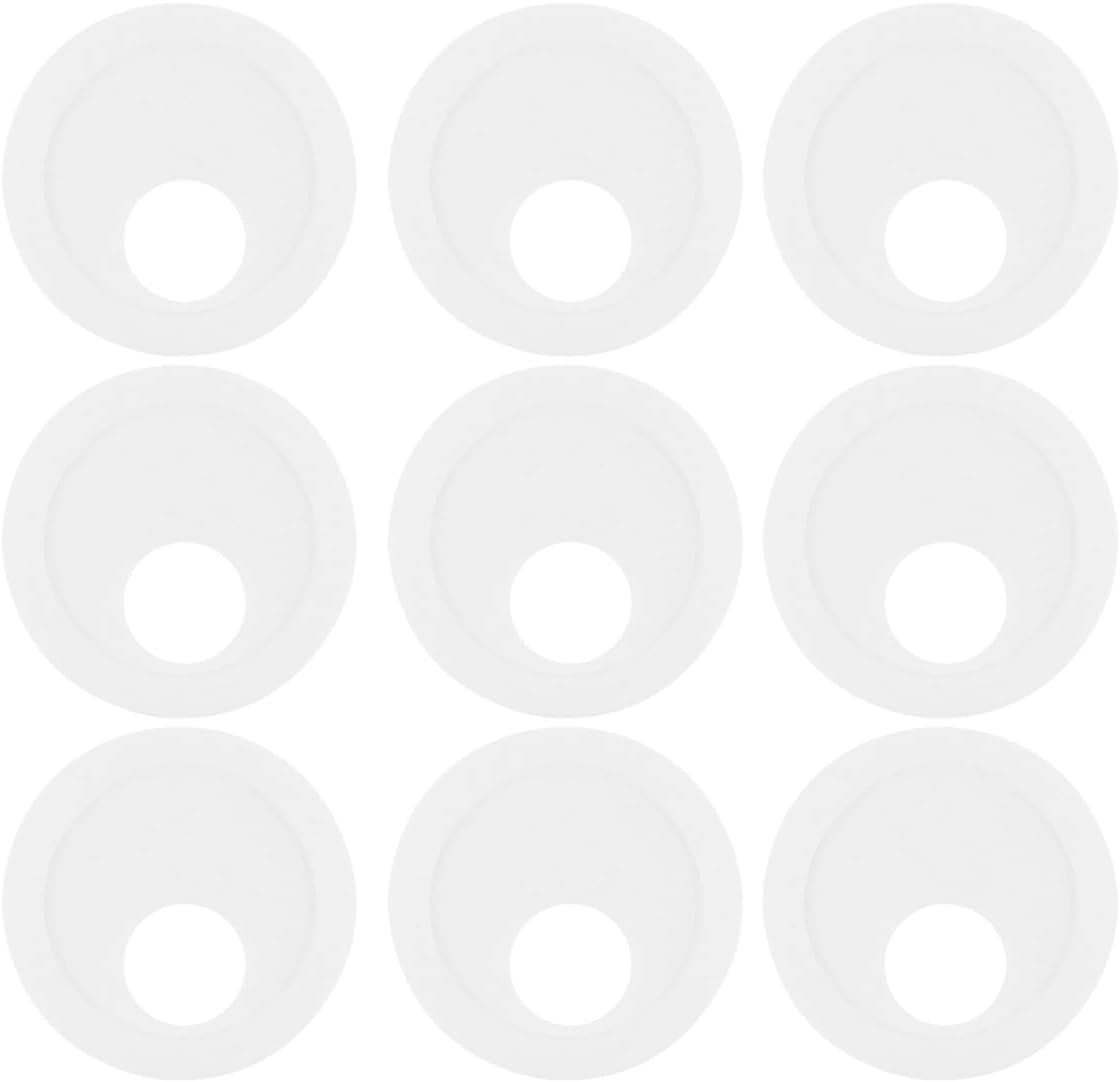 9pcs Universal Cover for Phone Laptop Privacy Slider Webcam White Round ...