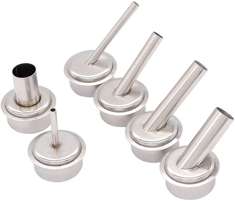 9pcs/set Hot Air Gun Resisting Nozzles Quick 861DW Heat Gun Resisting ...