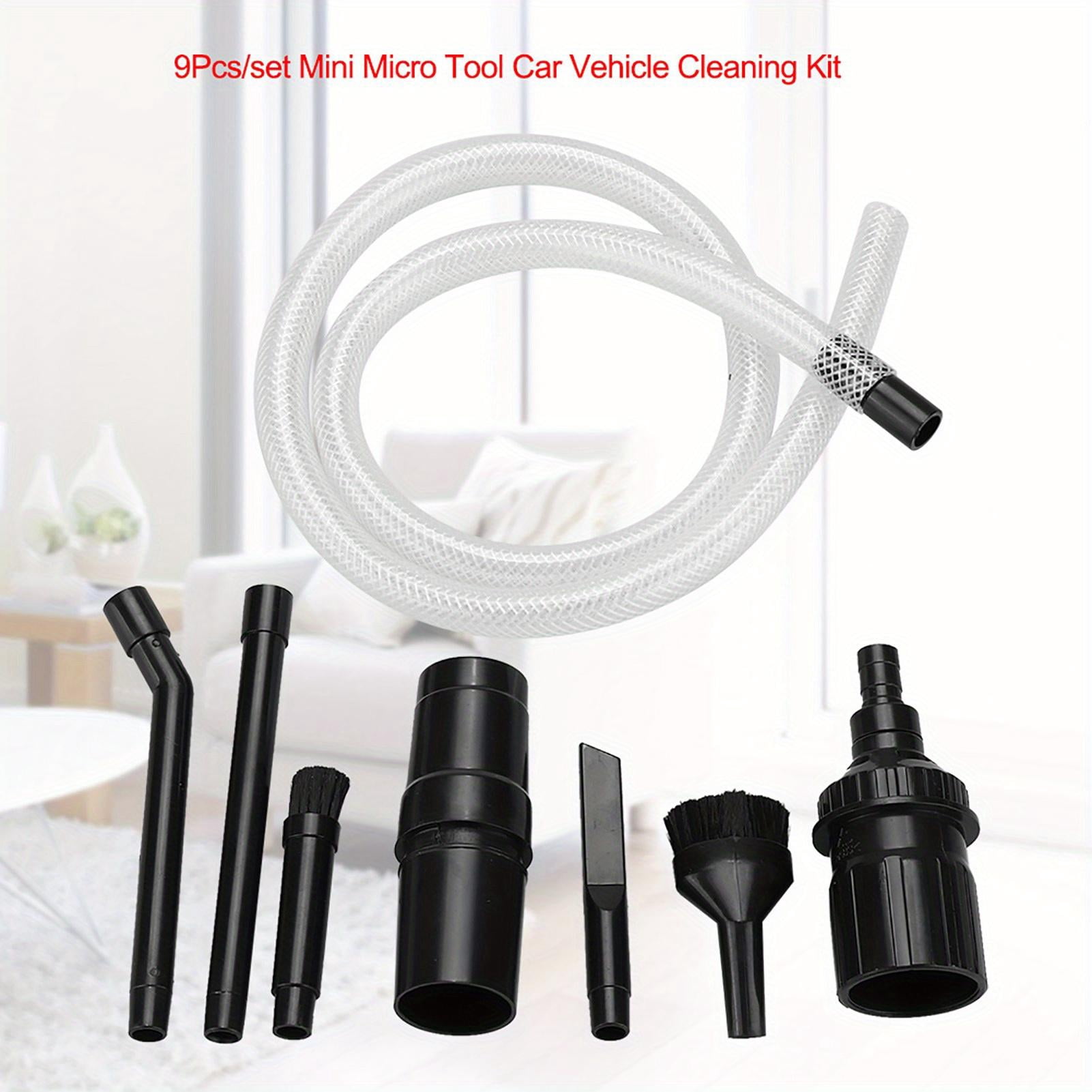 9pcs set Mini Vacuum Attachment Mini Micro Vacuum Cleaners Adapter Tool ...