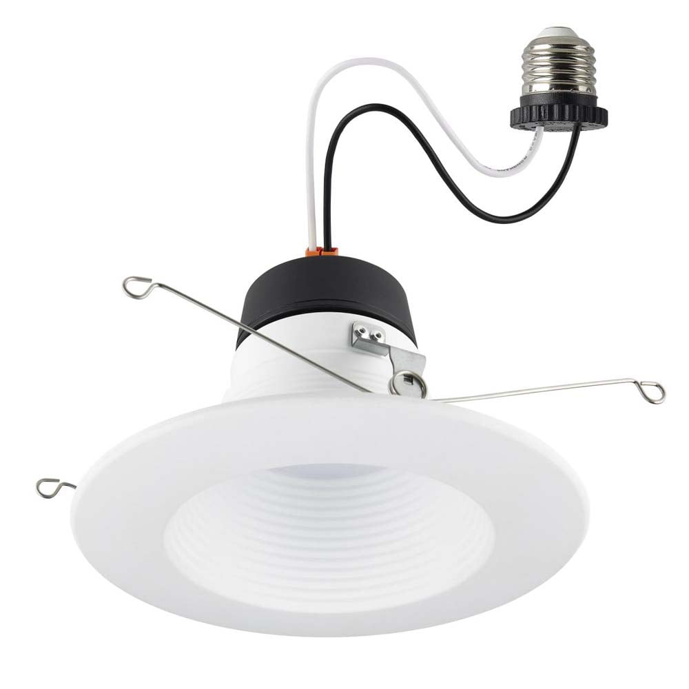 9w 6-in Deep Baffle CCT-Tunable Recessed LED Downlight - Walmart.com