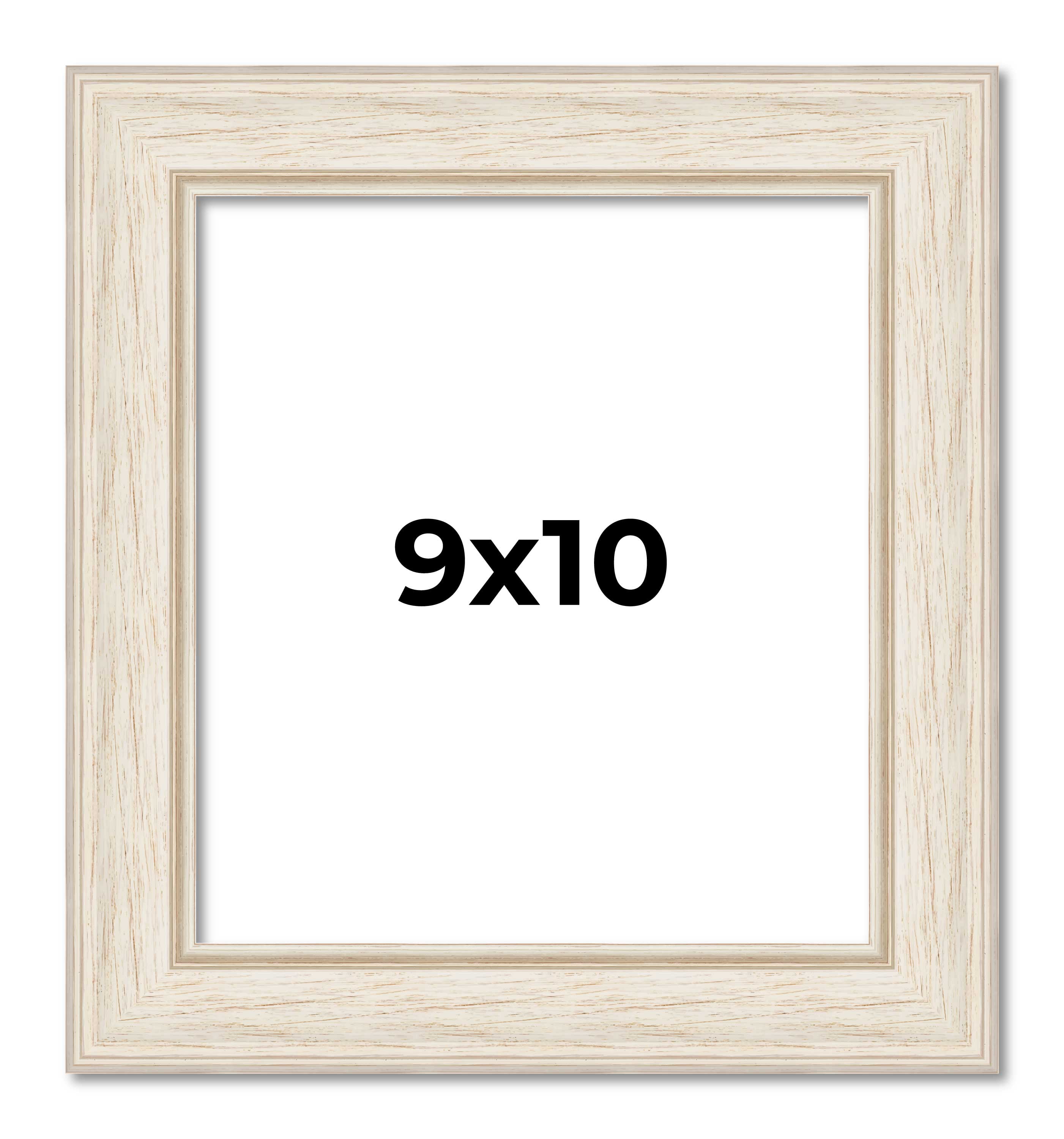 9x10 Frame White Real Wood Picture Frame Width 1.75 inches | Interior ...