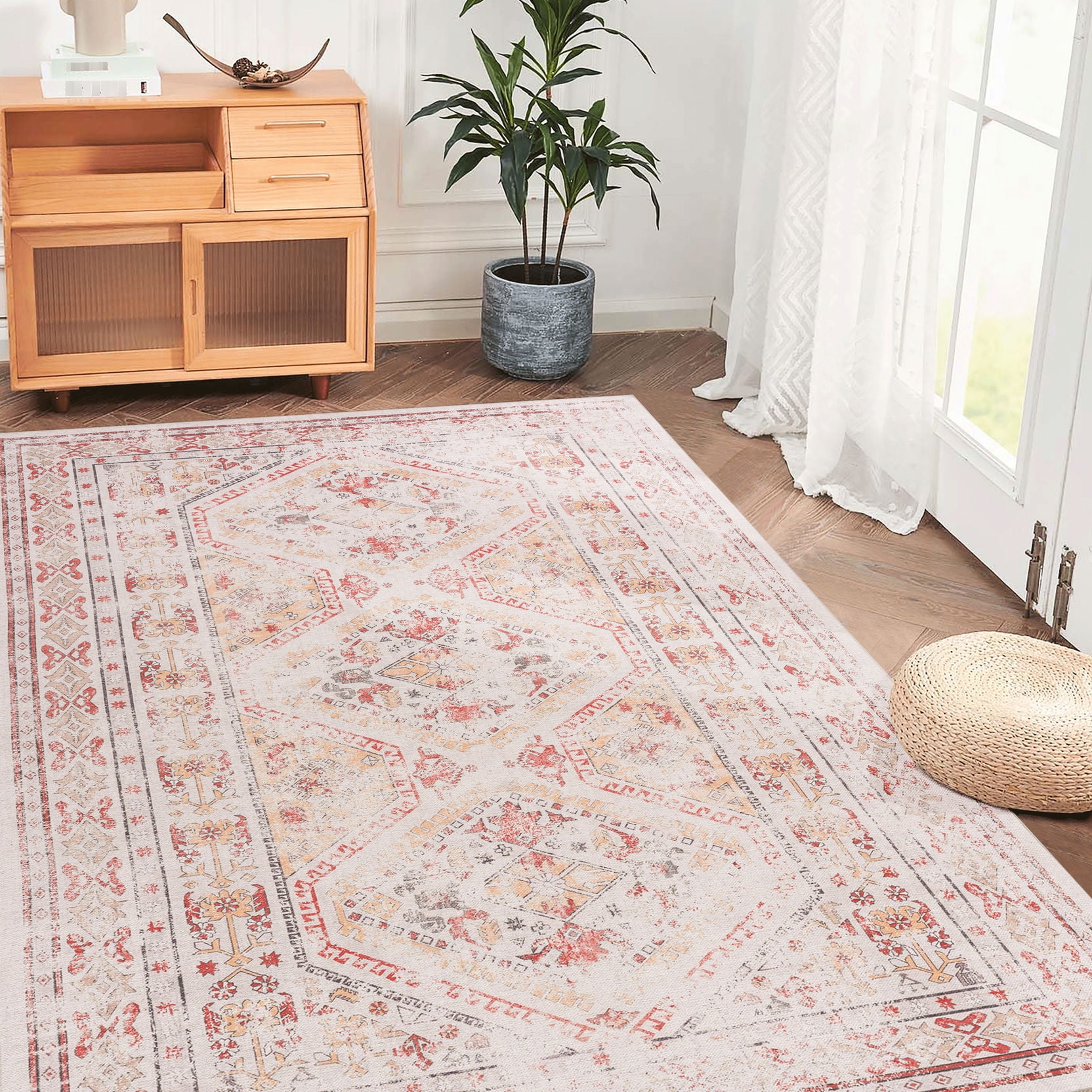 9x12 Foldable Area Rug | For Bedroom and Living Room Use | Easy to Keep ...