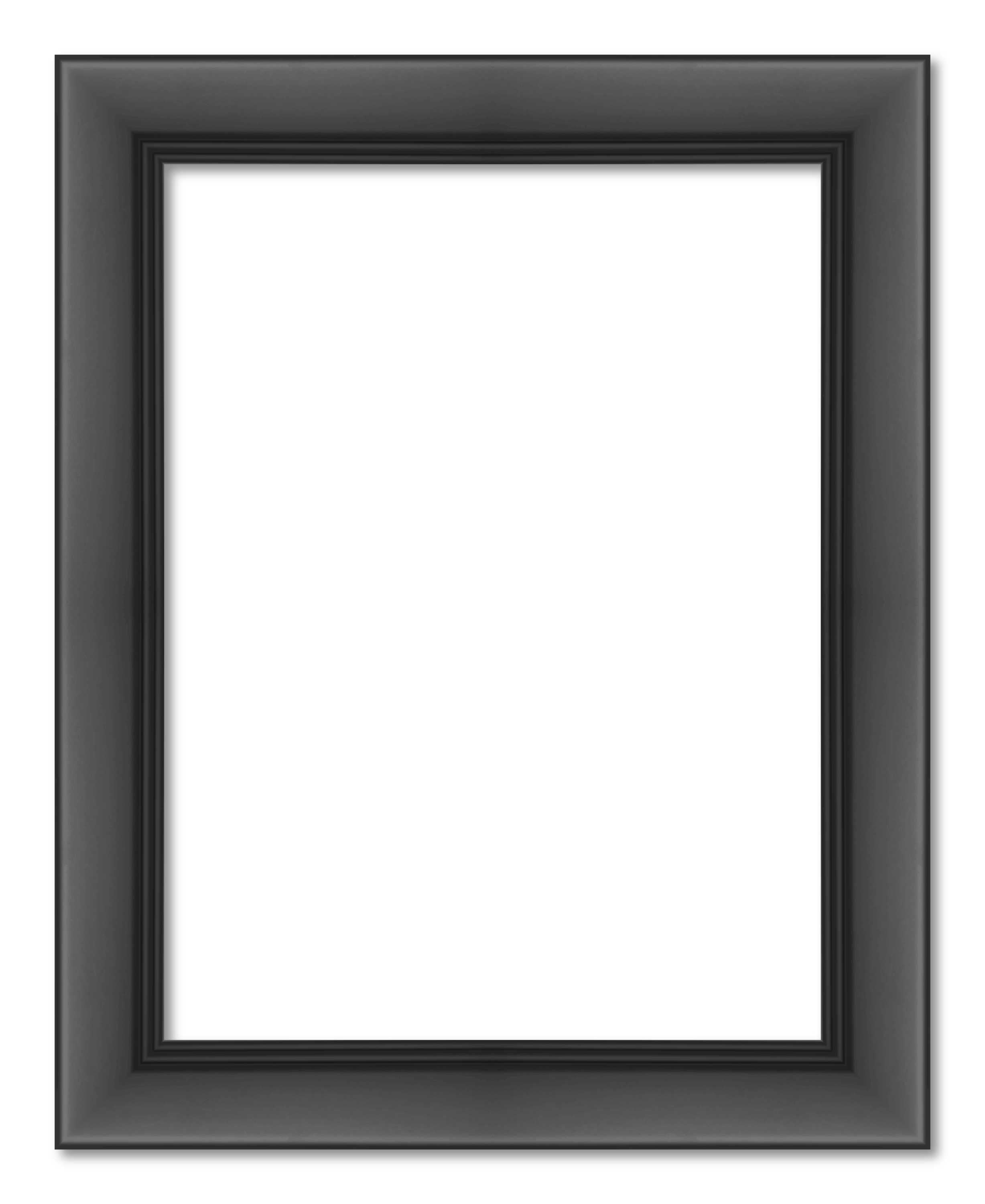 9x12 Frame Black Picture Frame - Complete Modern Photo Frame Includes ...