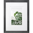9x12 Picture Frame Made of Solid Wood with Plexiglass, Display Pictures ...