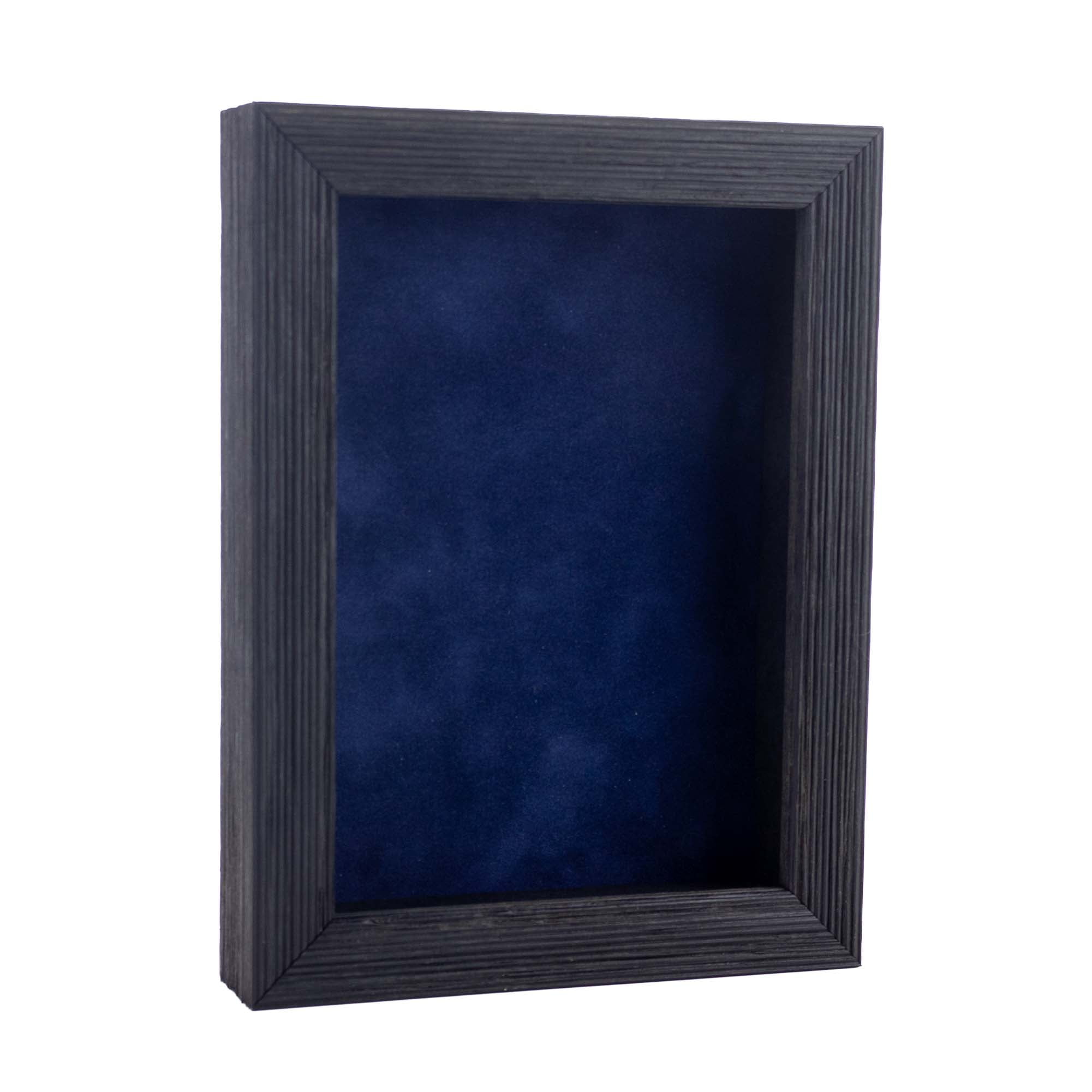 9x12 Shadow Box Frame Barnwood Black Wood | With a 1" Usable Display ...