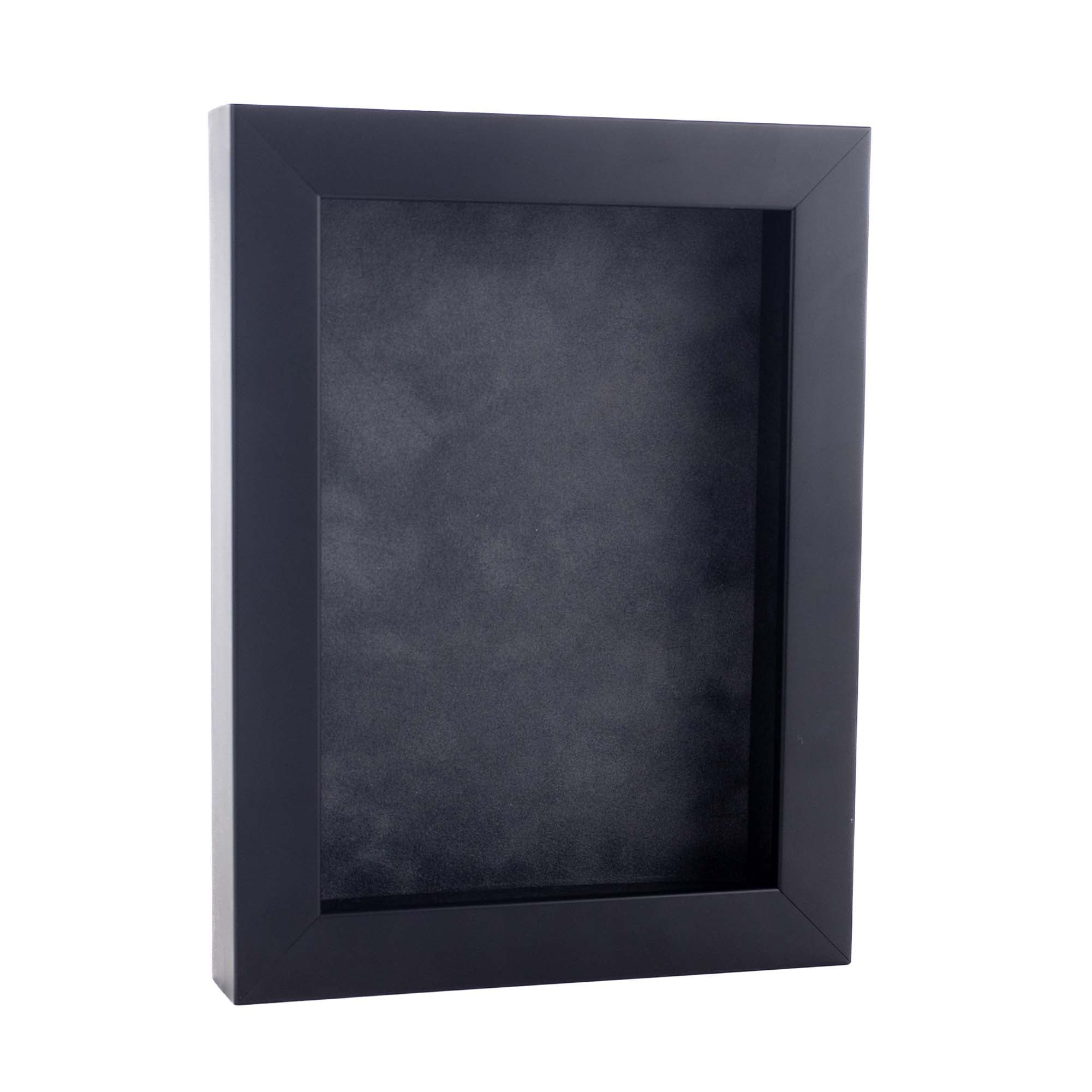 9x12 Shadow Box Frame Black Wood | With a 3/4" Usable Display Depth ...