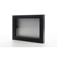 Rustic White Shadow Box Frame Real Glass Window Door with Removable ...