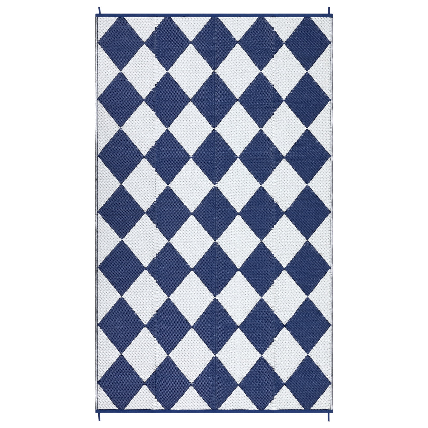 9x12ft Waterproof Outdoor Rug – Reversible Plastic Straw Mat, Modern ...
