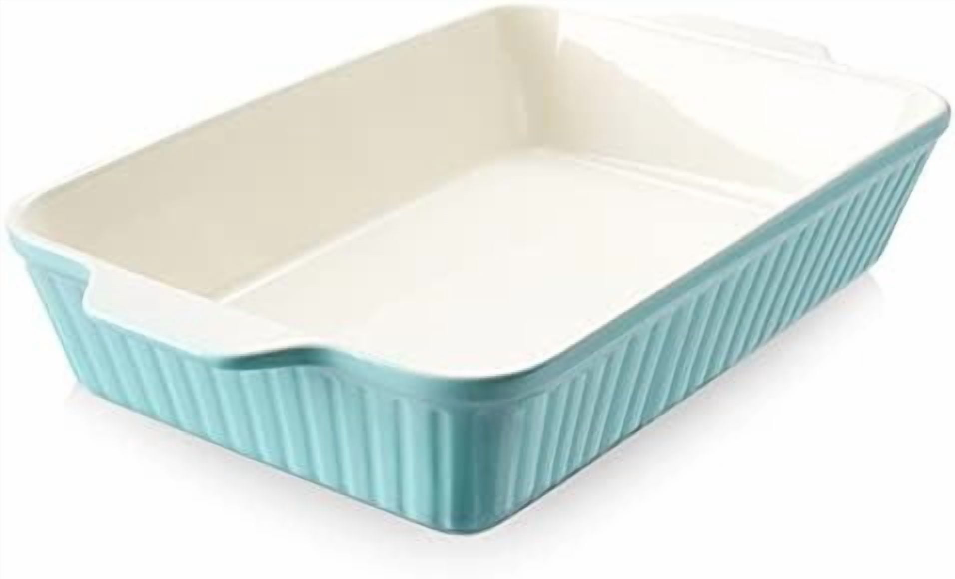 9x13-inch Baking Dish, Deep Casserole Dishes for Oven, Lasagna Pan Deep ...