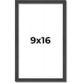 9x16 Frame Brown Picture Frame - Complete Modern Photo Frame Includes ...